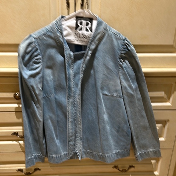 Tops | Ulla Johnson Denim Top 8 | Poshmark